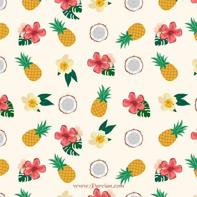 فایل نمونه لایه باز پترن و انگاره های سیاه و سفید | پارشن